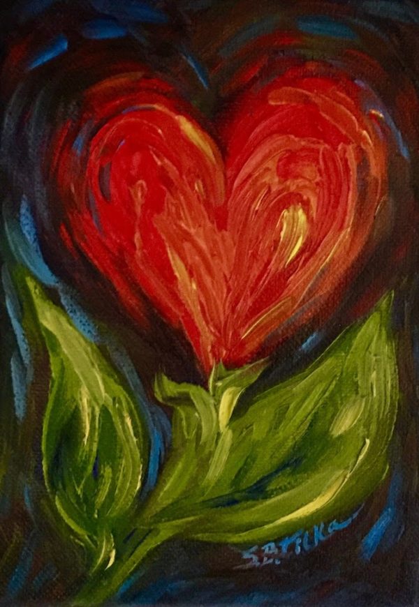 The Blooming Heart - Art by Tilka